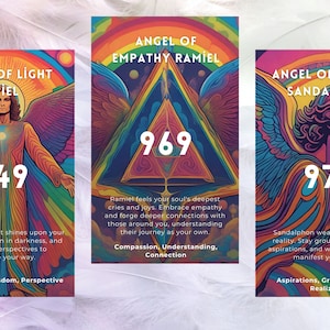 78 Celestial Angel Numbers Oracle Deck Multi-cultural Divine Feminine ...