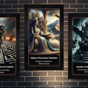 Olympus Oracle Deck – 78 Greek-mythology Cards for Divination ...