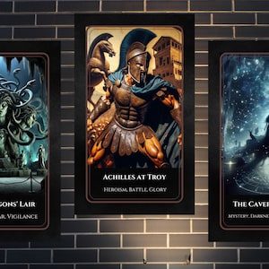 Olympus Oracle Deck – 78 Greek-mythology Cards for Divination ...