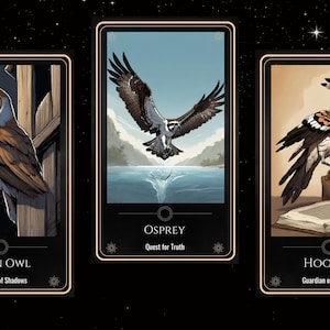 Bird-themed Tarot Deck: Handcrafted Majors-only Limited Edition - Etsy