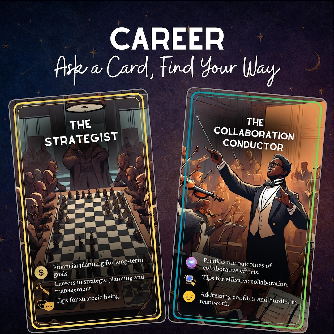 Career Oracle Deck – 100 Insightful Pathway Cards for Job & Money ...