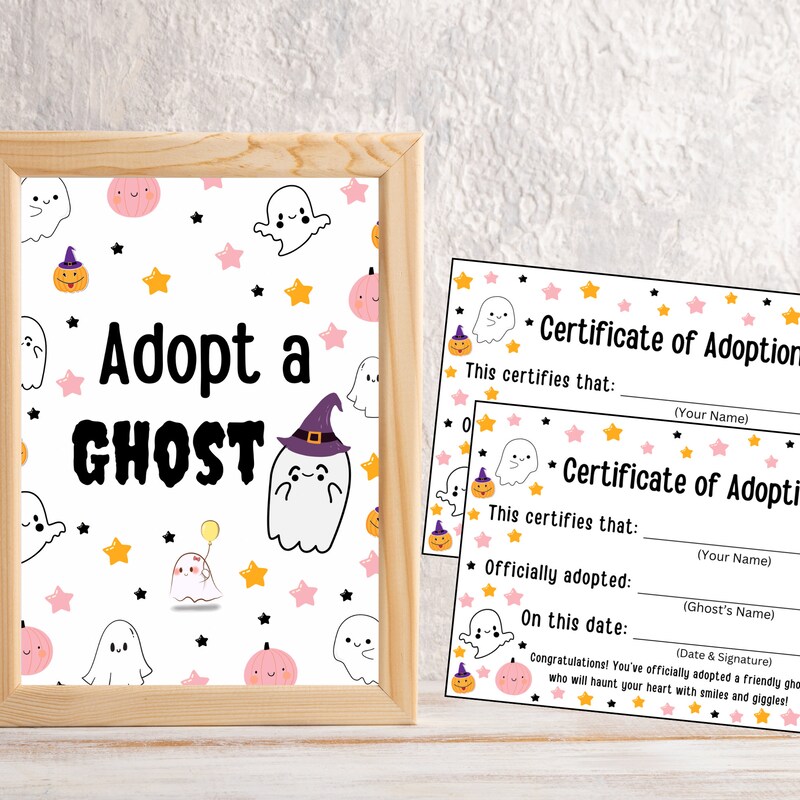 Adopt a Ghost - Etsy