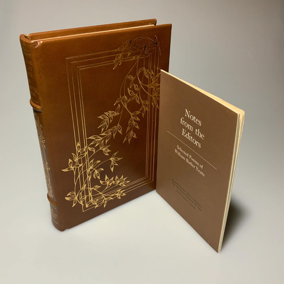 Franklin Mint Library: William Butler Yeats Selected Poems Limited ...