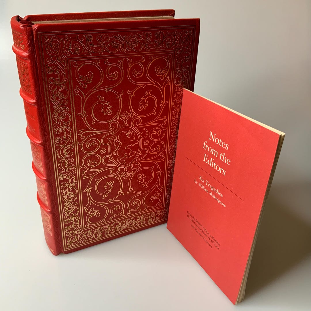 Franklin Mint Library: Six Tragedies by William Shakespeare Limited ...