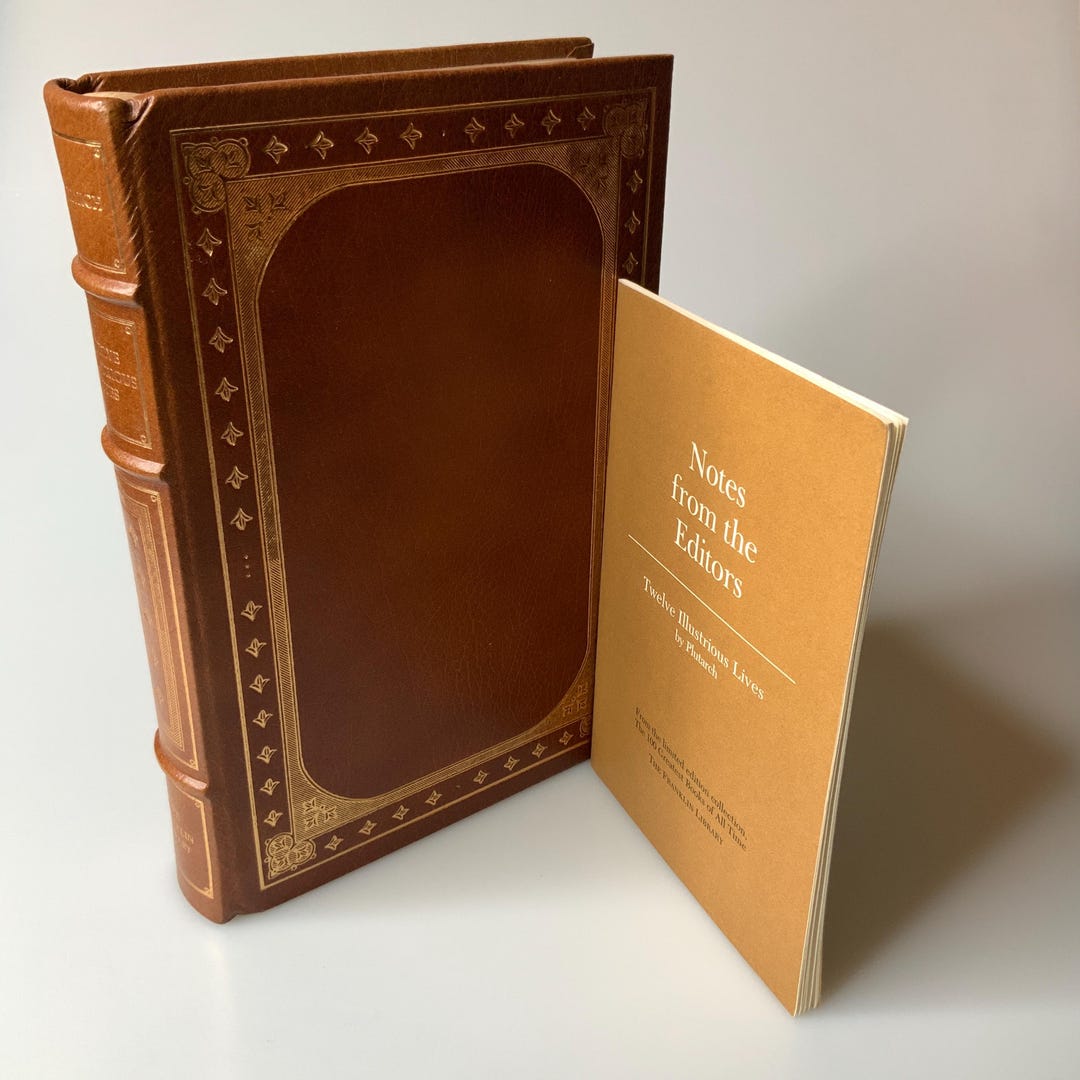 Franklin Mint Library: Twelve Illustrious Lives by Plutarch Limited ...