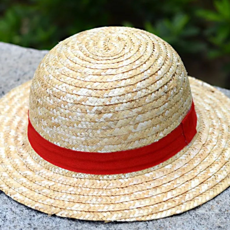 Monkey D Luffy Straw Hat One Piece Straw Hat Luffy Cosplay - Etsy Canada