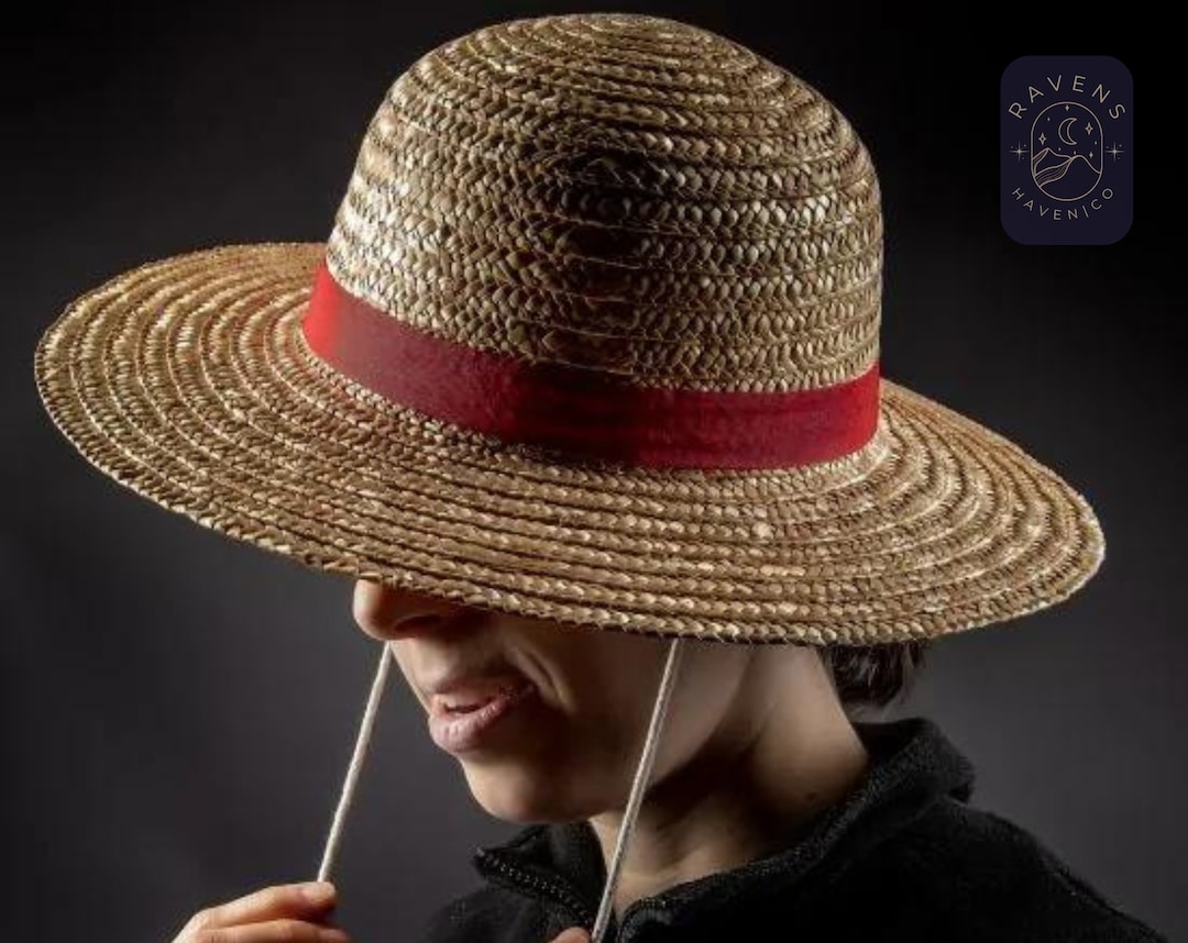 Monkey D Luffy Straw Hat One Piece Straw Hat Luffy Cosplay - Etsy UK