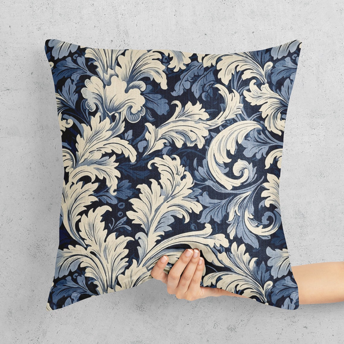 Baroque Wall Art Digital Paper Set: 20 Seamless Floral Patterns ...