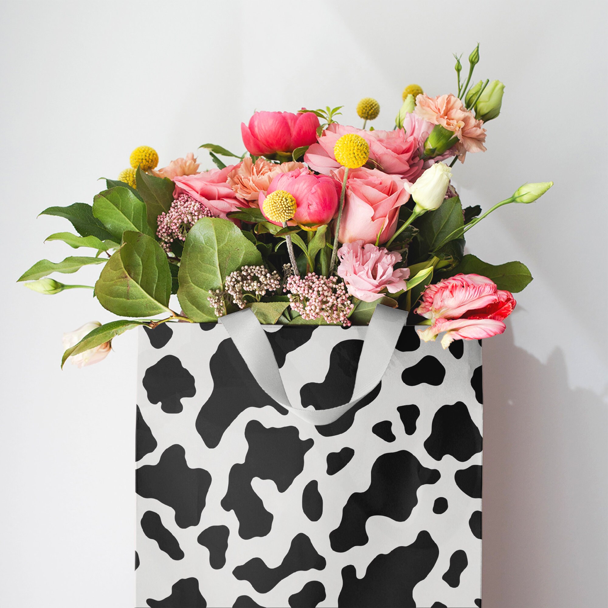 Cow Print Digital Paper Set: 20 Seamless Cow Patterns for Arts & Crafts ...