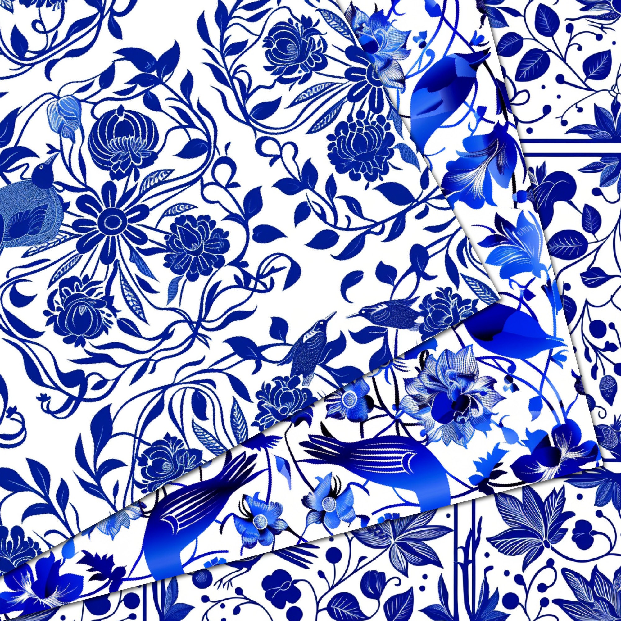 Victorian Tile Digital Paper Set: 20 Seamless Patterns for Arts ...