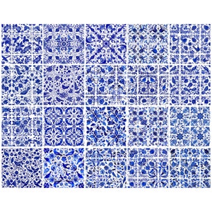 Victorian Tile Digital Paper Set: 20 Seamless Patterns for Arts ...