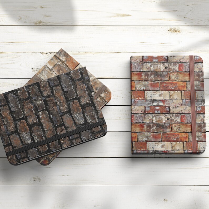 Brick Wall Digital Paper Set: 20 Seamless Patterns for Arts & Crafts ...