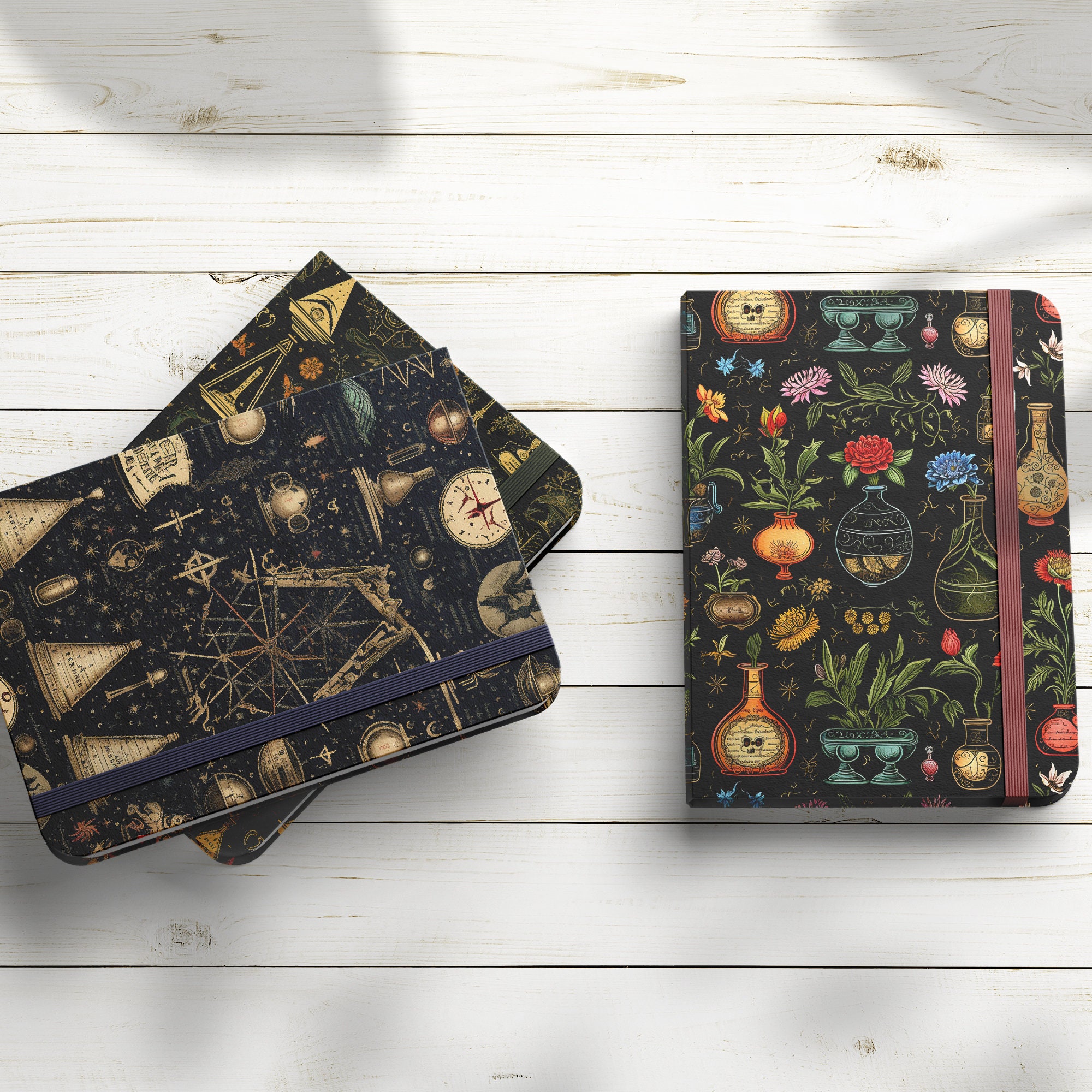 Magic Rituals Digital Paper Set: 20 Mystical Seamless Patterns ...