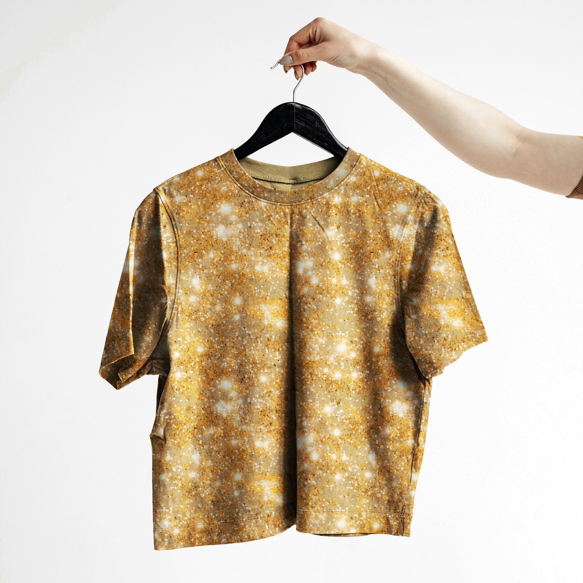 Gold Glitter Digital Paper Set: 20 Seamless Patterns for Arts & Crafts ...