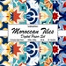 Victorian Tile Digital Paper Set: 20 Seamless Patterns for Arts ...