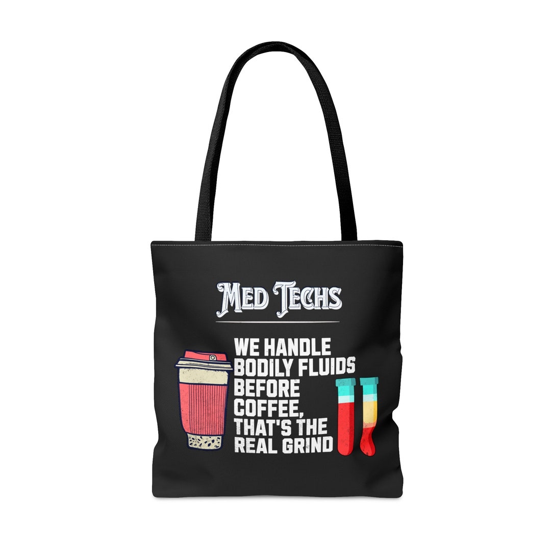 Med Tech Tote Bag AOP Medical Technologist Tote Bag - Etsy