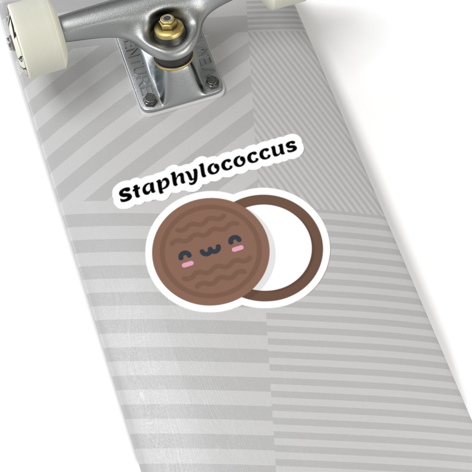 Funny Staphylococcus Aureus Kiss-cut Stickers, Microbiology Joke ...