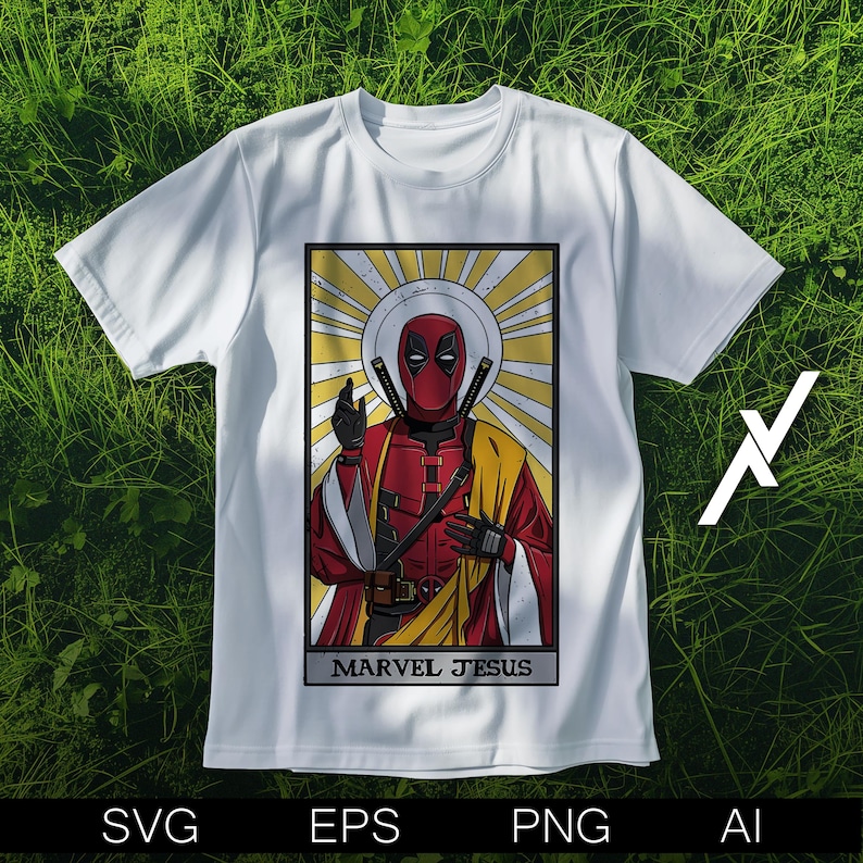 Deadpool Layered SVG, Premium Anime Vector, Ready to Print, Works for ...
