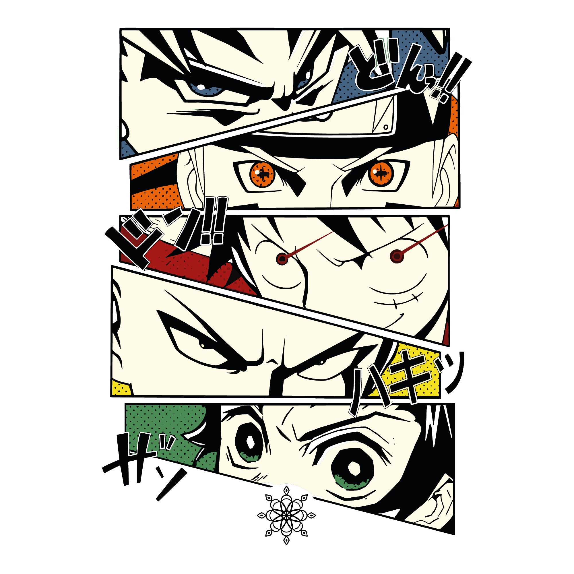 Premium Anime Vector Files, Ready for DTF, DTG, Sublimation Printing ...