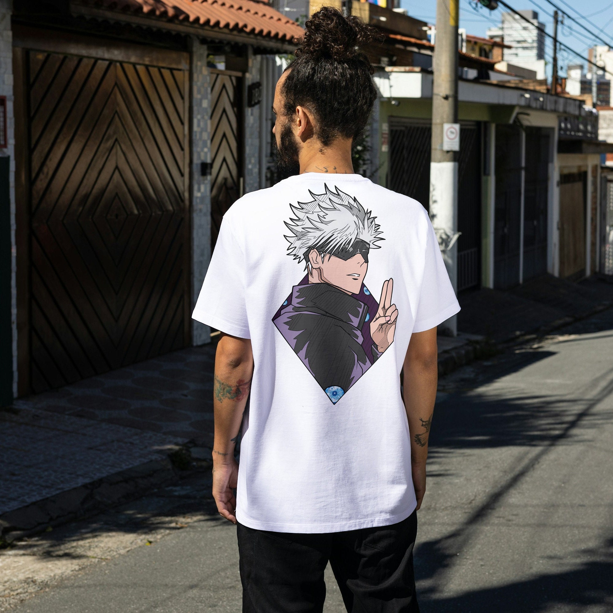 Gojo Satoru SVG Jujutsu Kaisen SVG Anime Vector Files Anime PNG Anime T ...