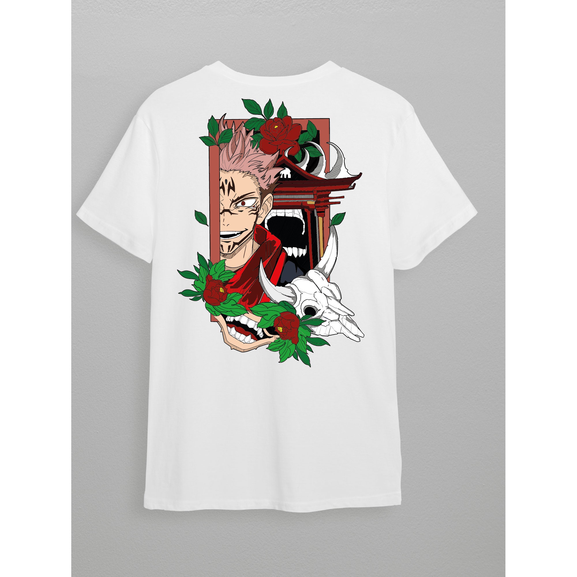 Ryomen Sukuna Anime Layered SVG, Anime Vector, Ready Fo Print, It Works ...