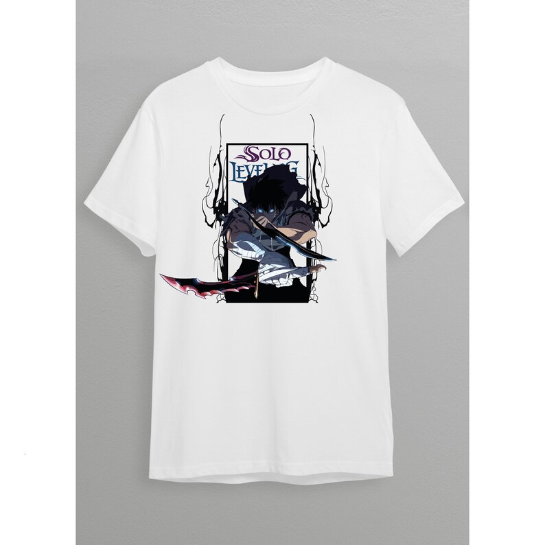 Anime Premium Solo Leveling en capas SVG, vector de anime, listo para ...