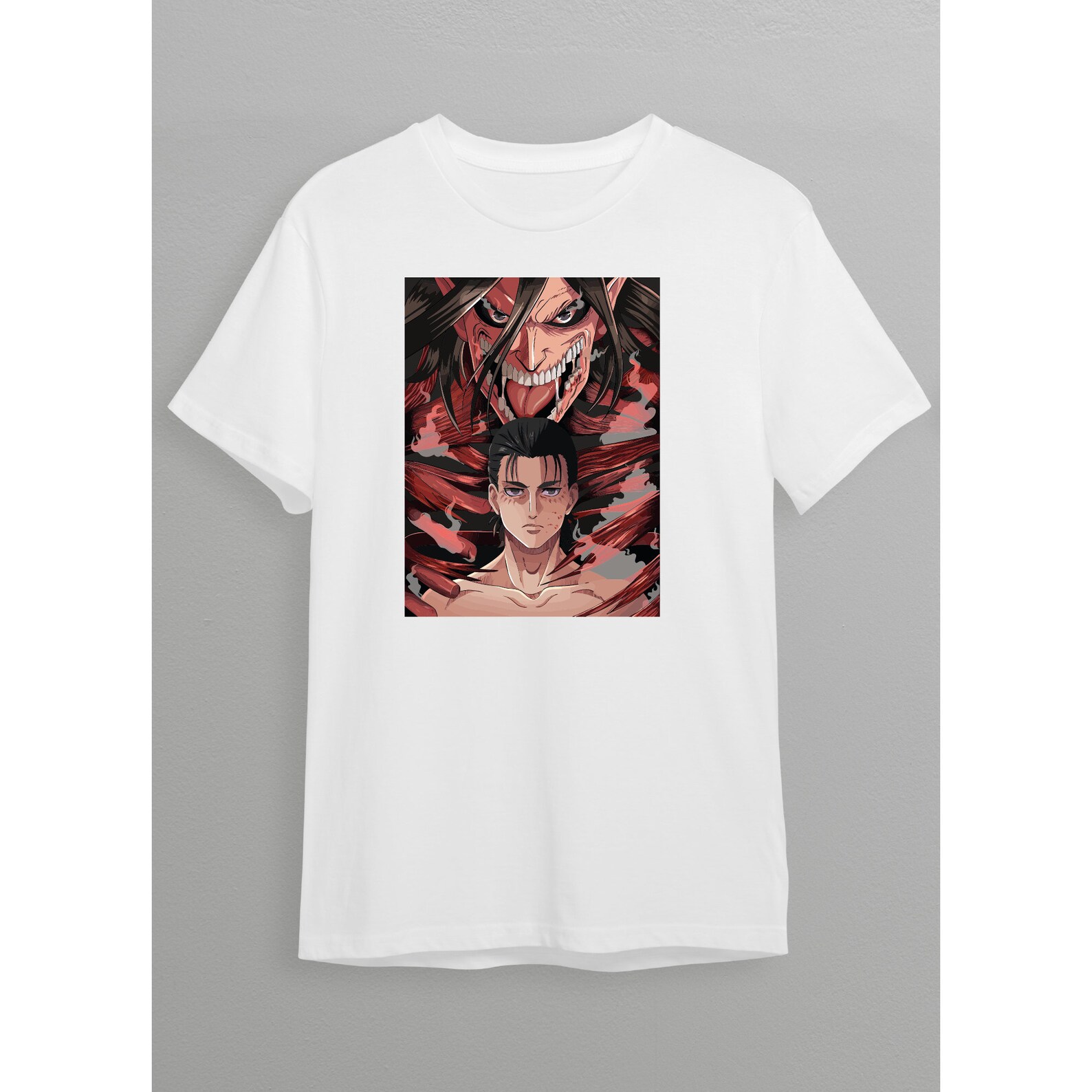 Premium Eren Yeager Anime Vector Files, Ready for DTF, DTG, Sublimation ...