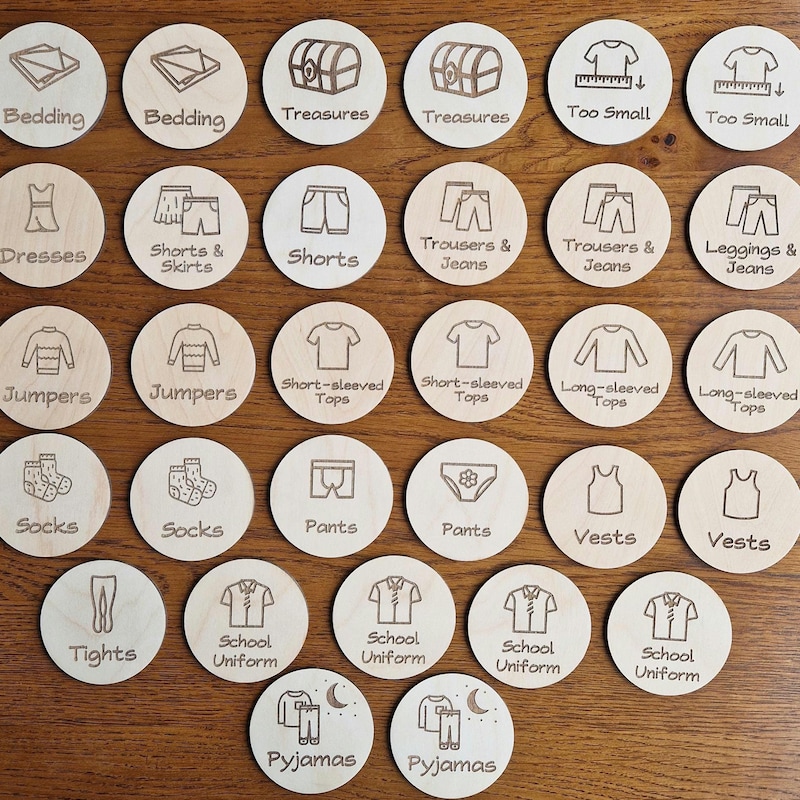 Wood Clothing Drawer - Etsy UK