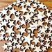 Pack of 100 Wooden Star Shapes, Stars Craft Materials, Blanks, Supplies ...