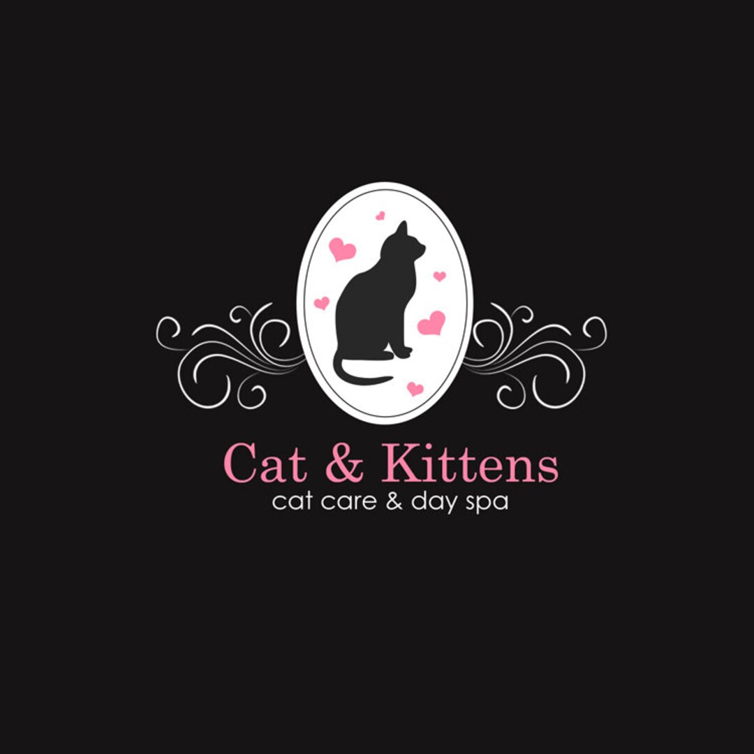 Best Cat Logo Design Cat Food Logo Cat Care Spa Logo Cat Toy Logo Cat ...