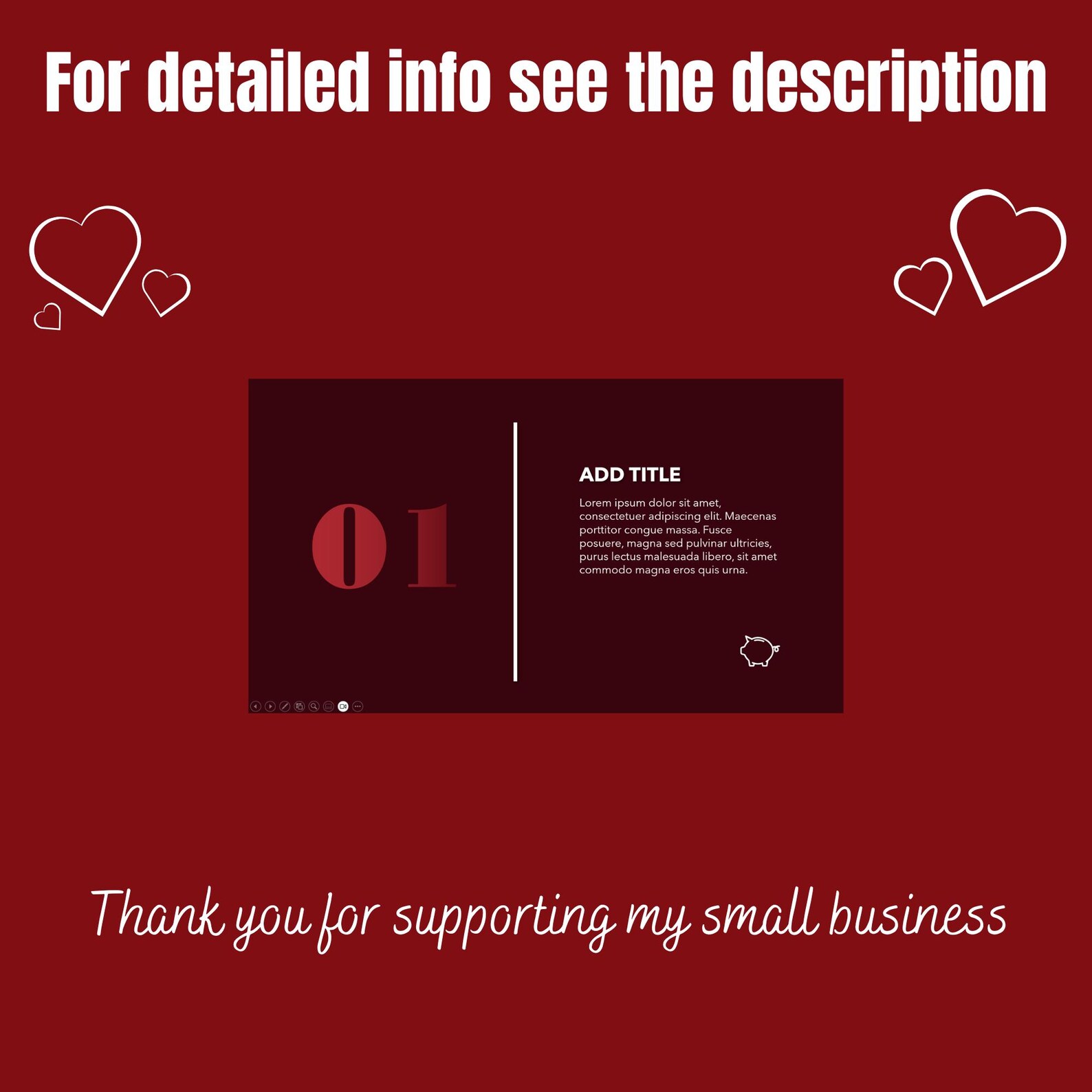 Red Business Powerpoint Template | Modern Company Presentation Slides ...