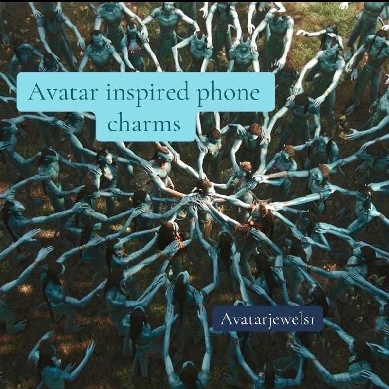 Avatar Inspired Charm - Etsy