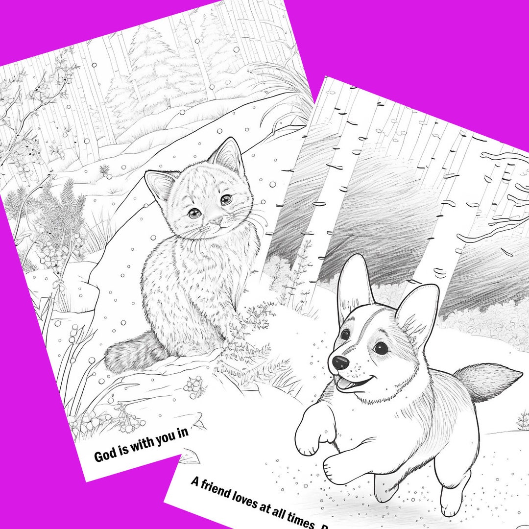 6 Coloring Pages Coloring Pages for Kids Coloring Pages for - Etsy