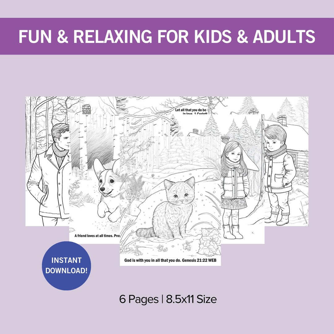 6 Coloring Pages, Coloring Pages for Kids, Coloring Pages for Adults ...