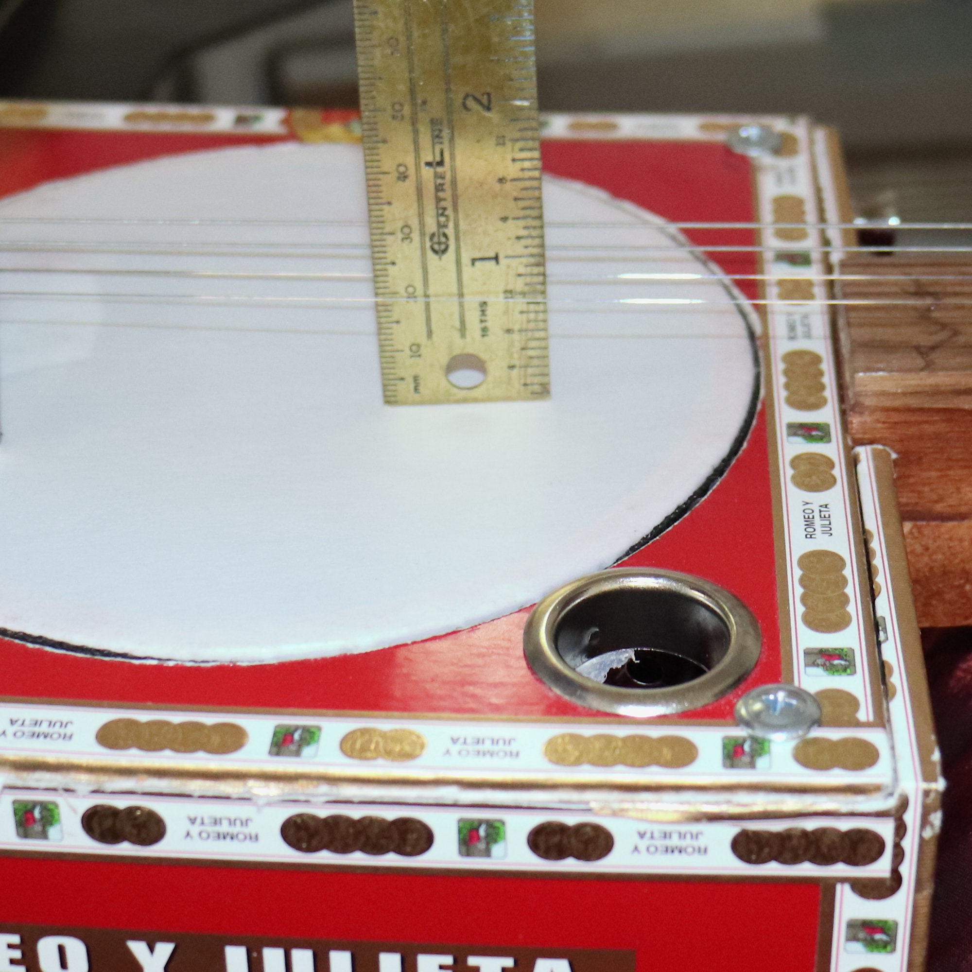 Handcrafted Cigar Box Banjo, 4-string Instrument, Folk Music Lover Gift ...