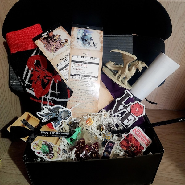 Dungeons and Dragons Mystery Box - Etsy