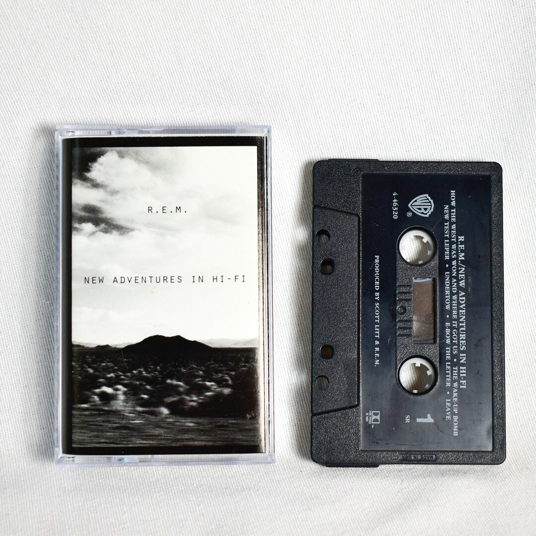 R.E.M. New Adventures in Hi-fi 1990s Cassette Tape - Etsy