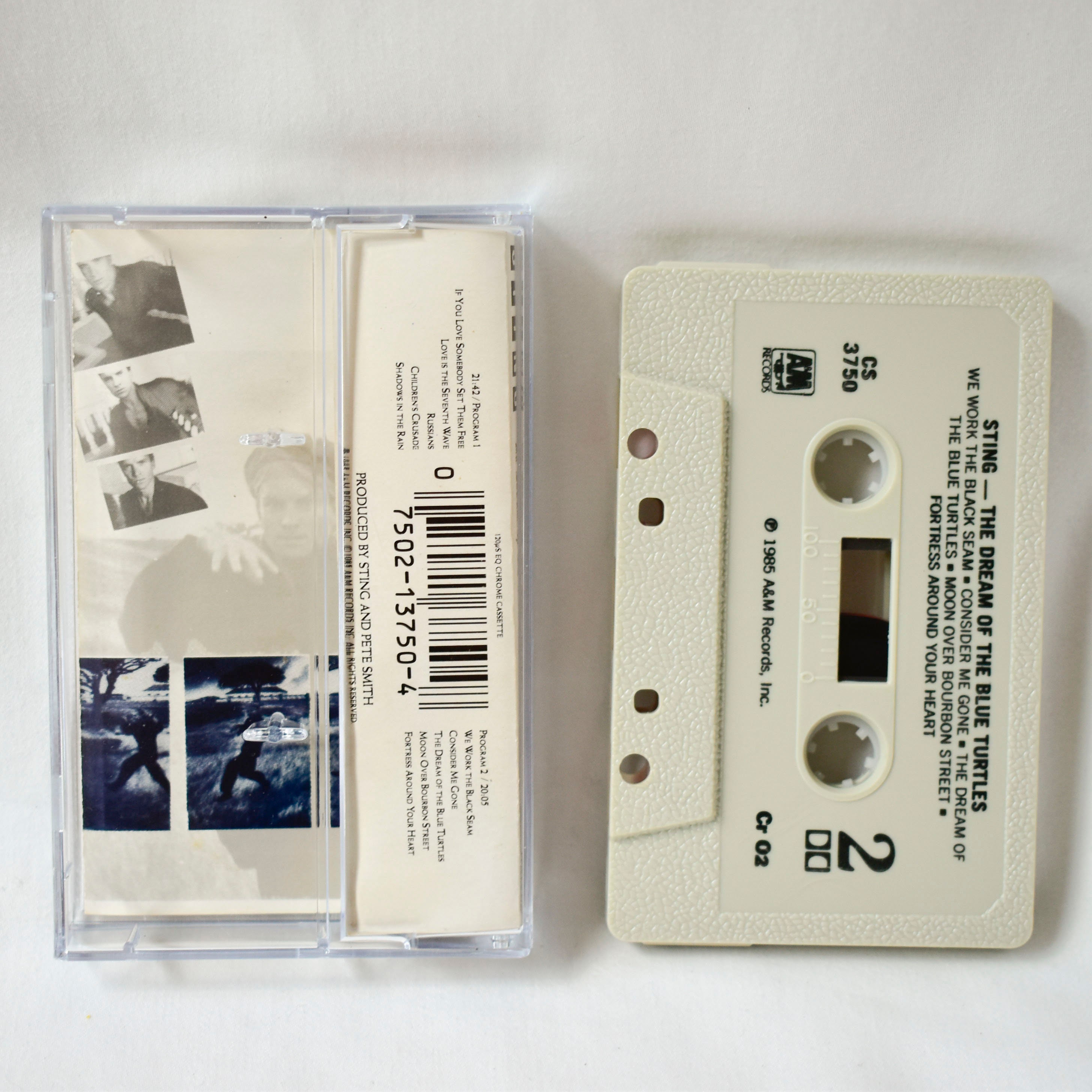 Sting the Dream of the Blue Turtles 1985 Cassette Tape | 1980s Tapes - Etsy