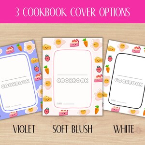 Printable Kids Creative Cookbook, Kids Recipe Book, Your Favorite ...