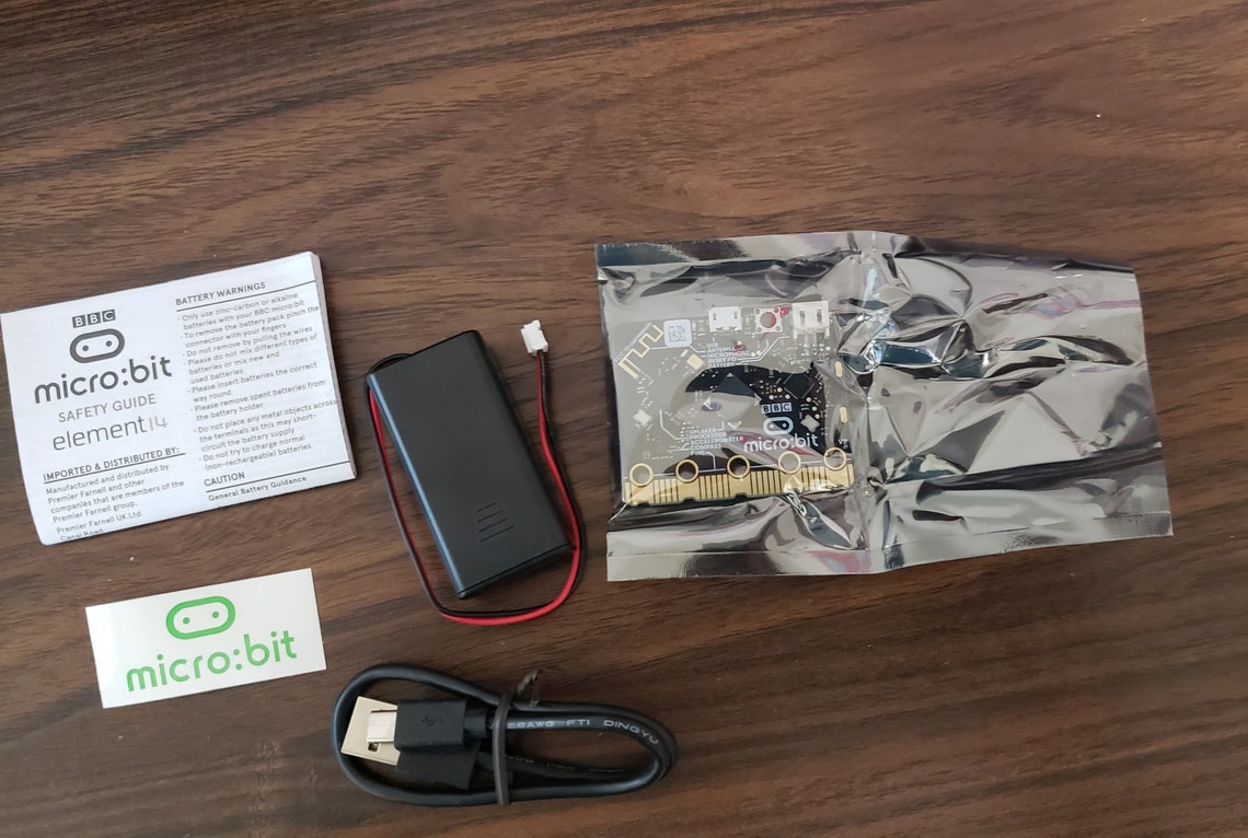 Micro:bit V2.2 Board for Coding and Programming Include Micro USB Cable ...