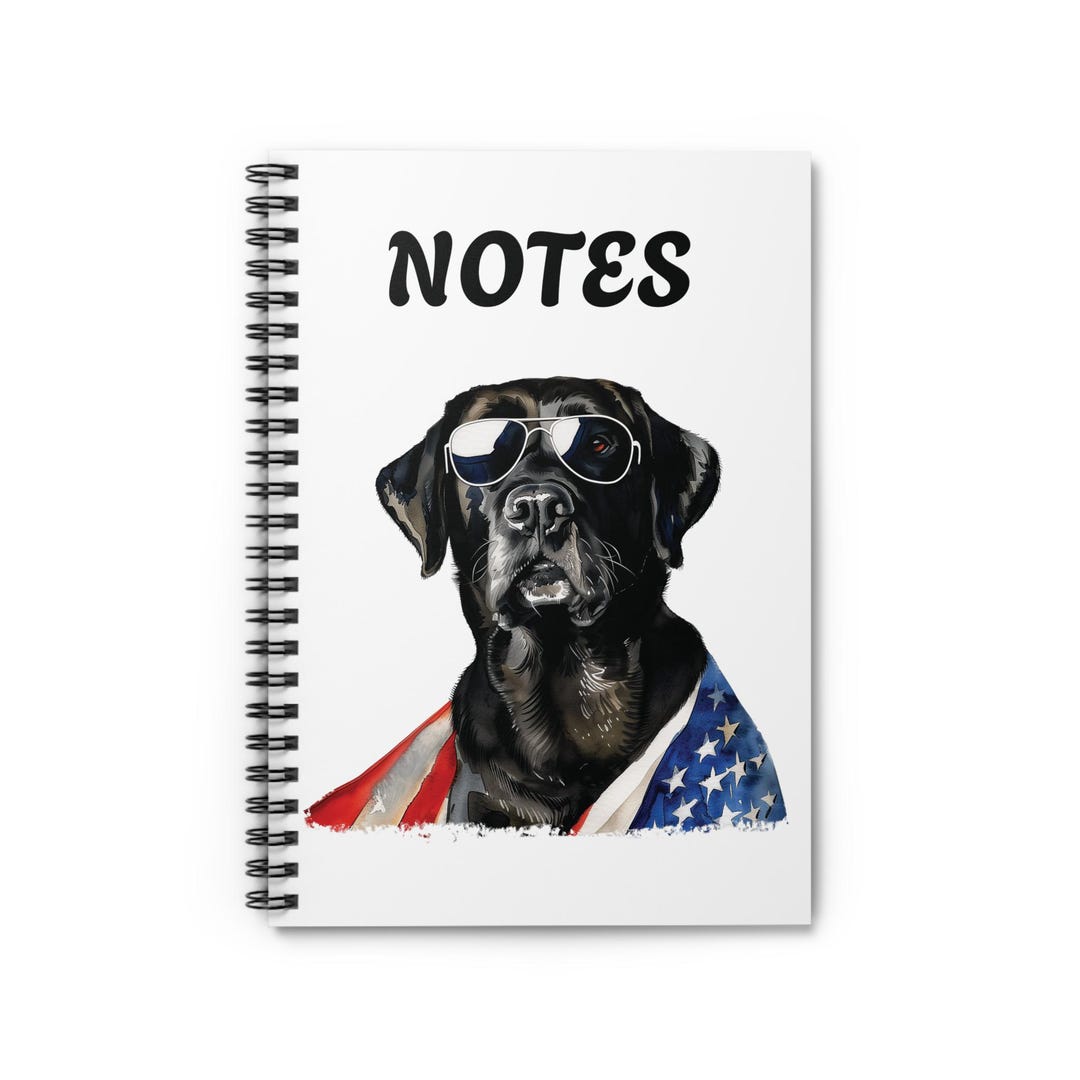 Black Lab Notepad, Black Lab Gifts, Gifts for Black Lab Owner, Black ...