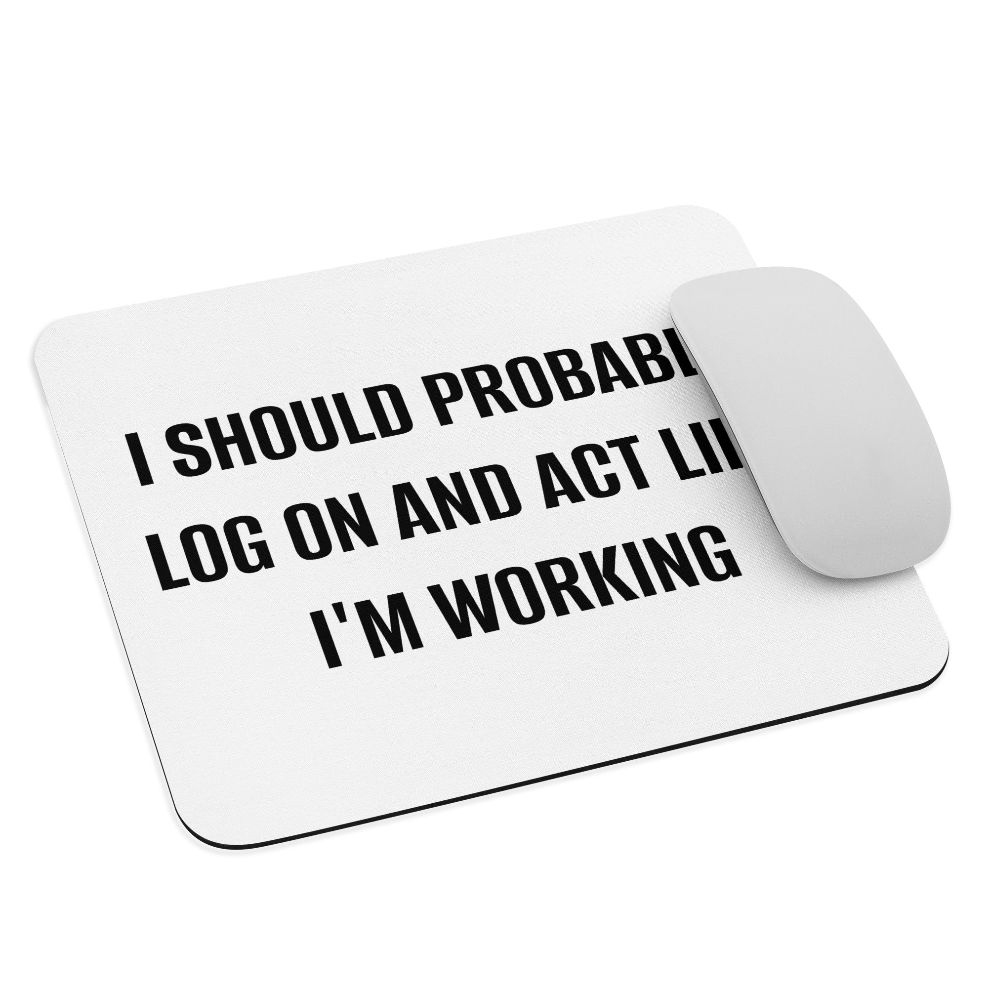 Funny Work Meme Mouse Pad - Etsy