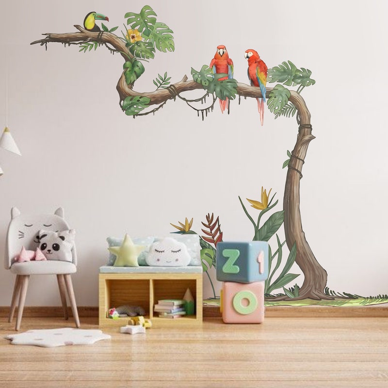 Bird Wall Decals - Etsy