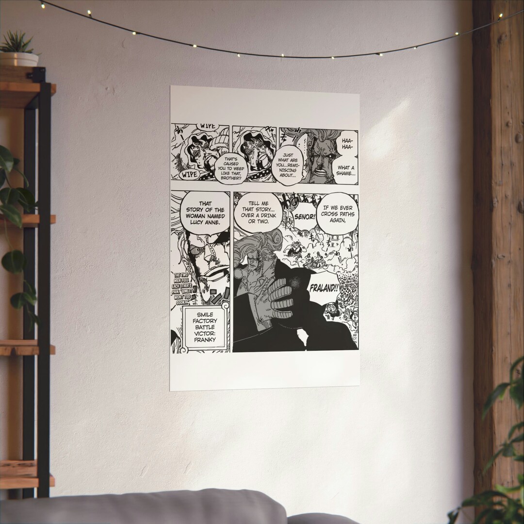 Franky Tell Me the Story One Piece Panel Vertical Poster - Etsy