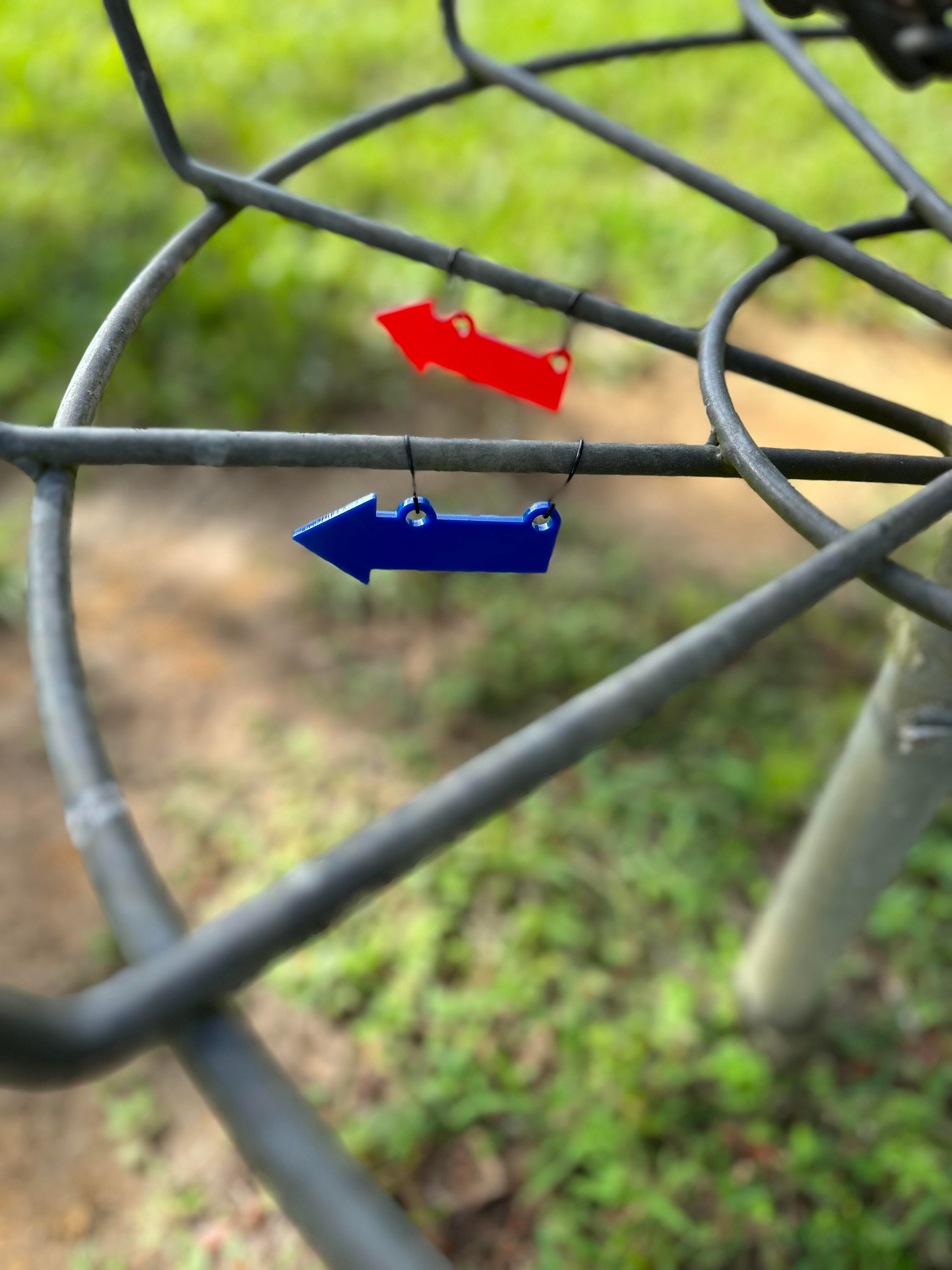 Disc Golf Basket Arrows Set of 9 - Etsy
