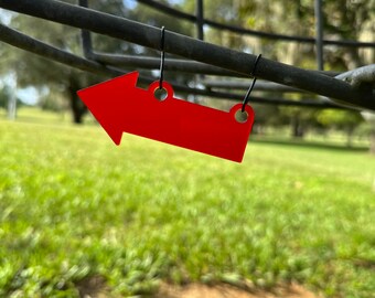 Disc Golf Basket Directional Arrows for All Basket Types set of 9 - Etsy