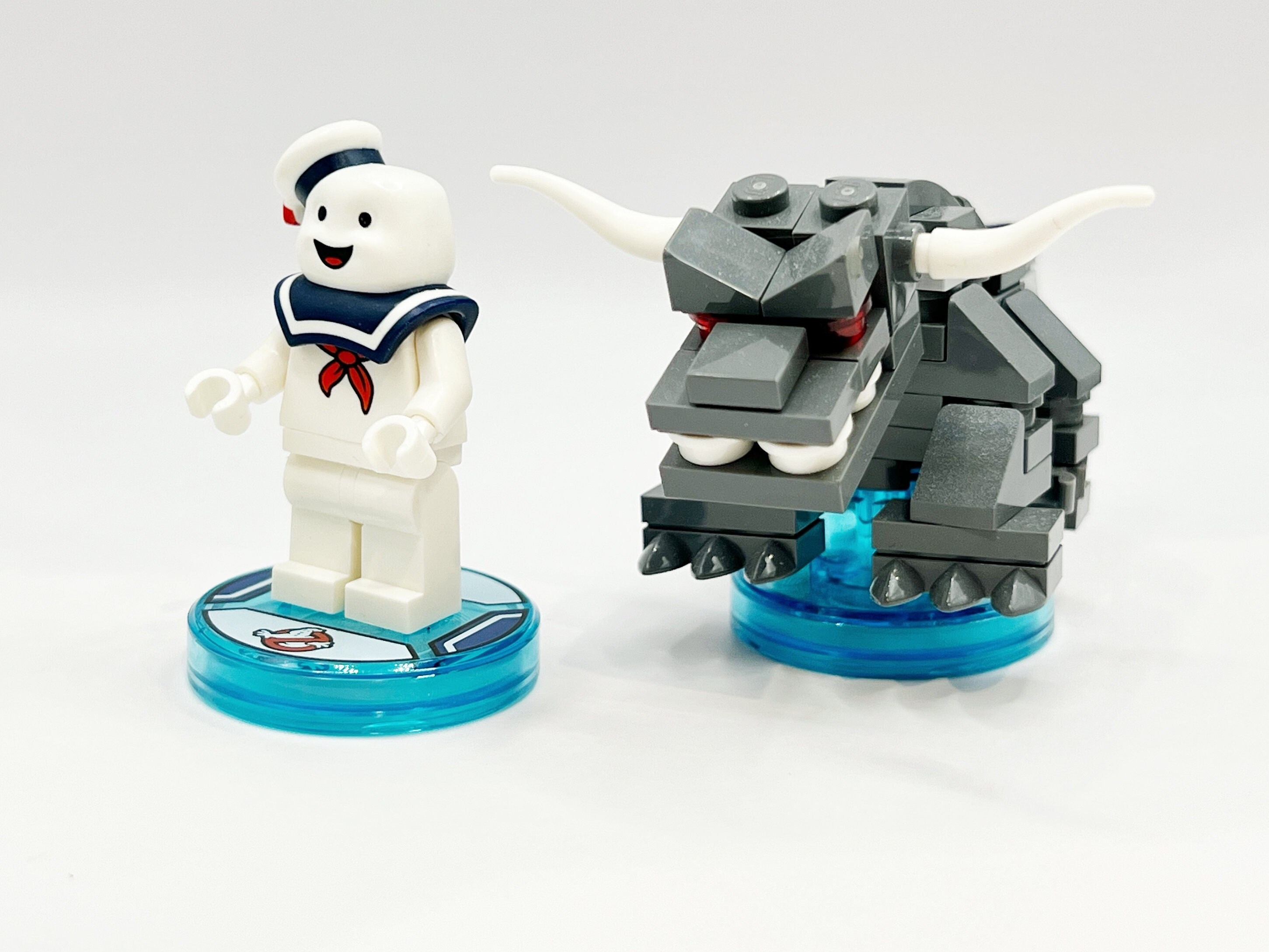 Stay Puft Marshmallow Man & Dog Minifigures Ghostbusters LEGO - Etsy