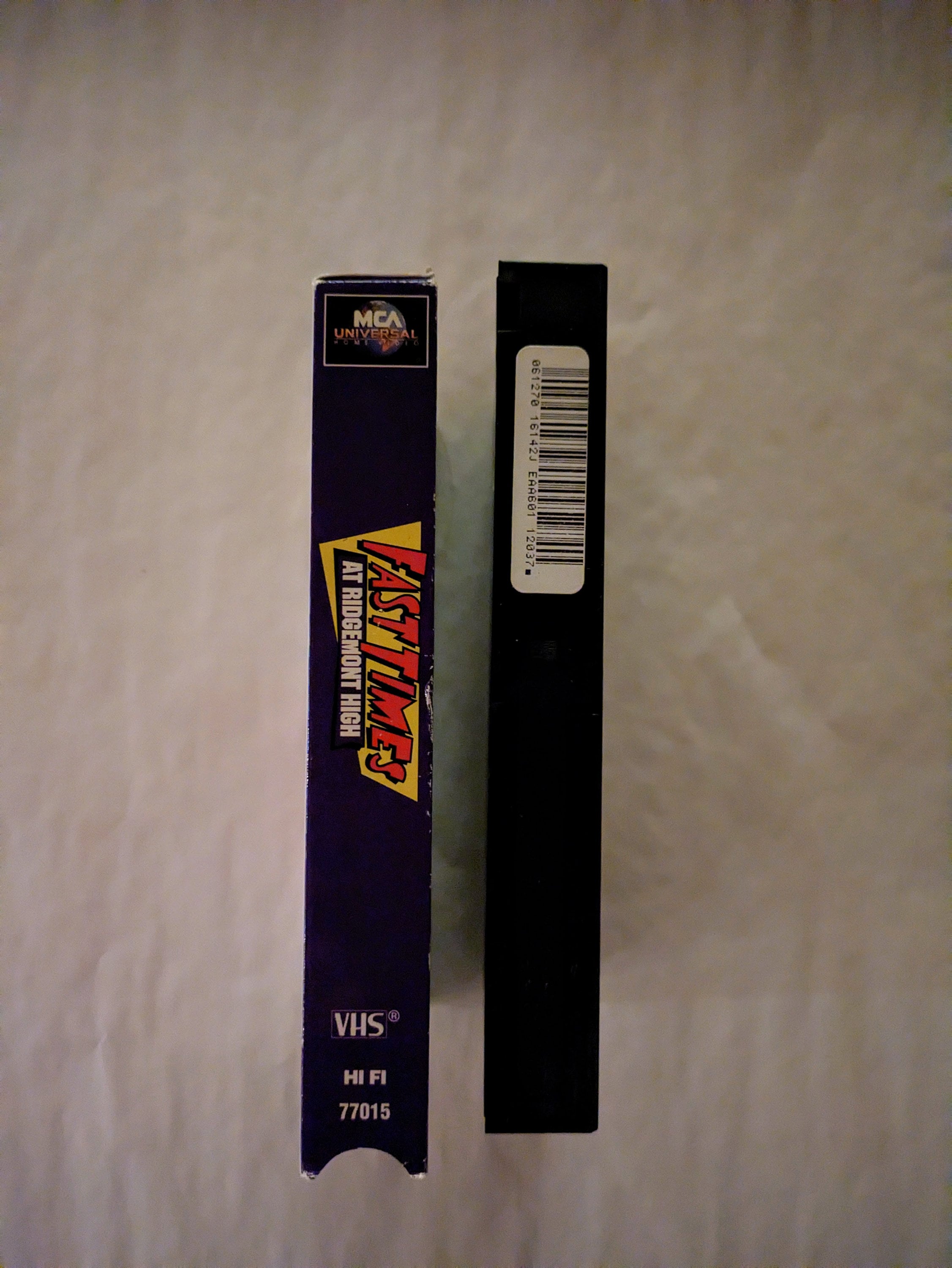 Vintage VHS Tape 1982 Fast Times at Ridgemont High comedy Starring Sean ...