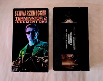 Terminator 2 Judgment Day VHS - Etsy