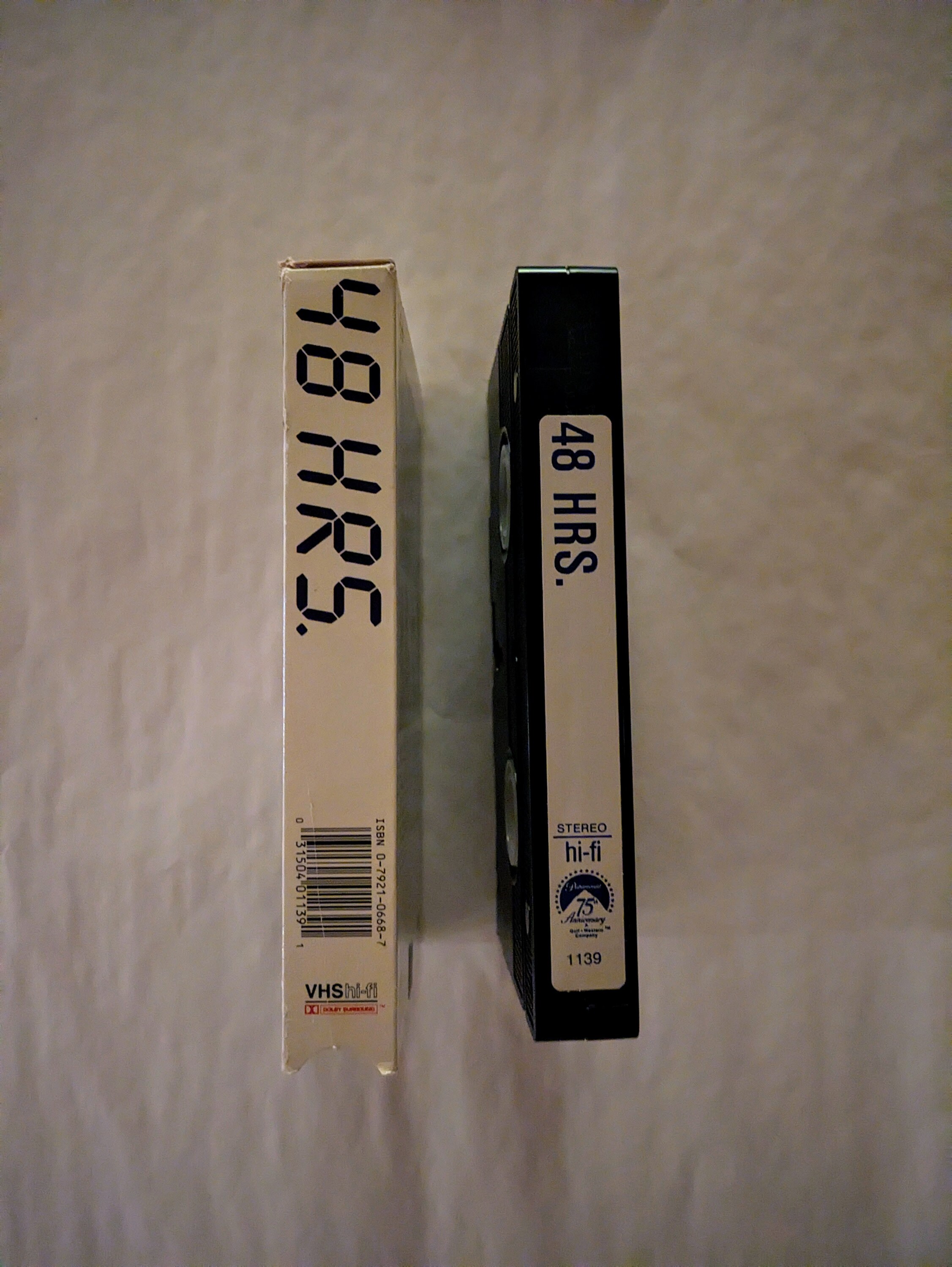 Vintage VHS Tape 1982 48 Hours action Comedy Starring Nick Nolte, Eddie ...